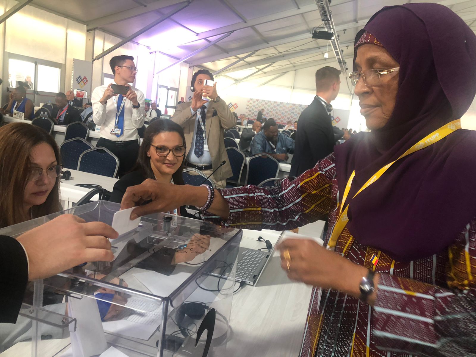 Participation de S.E. Mariam Ali Moussa et la Délégation Tchadienne à ...